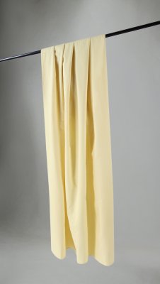 Curtains - Cotton curtain Anja (Light yellow)