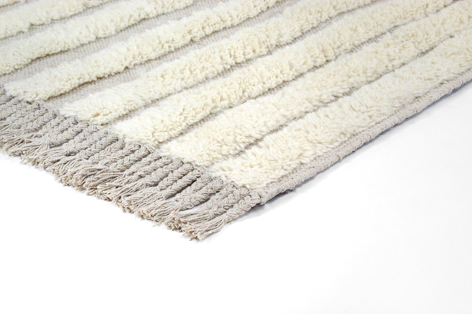 Wool rug - Elba (beige) - Beige and cream rugs